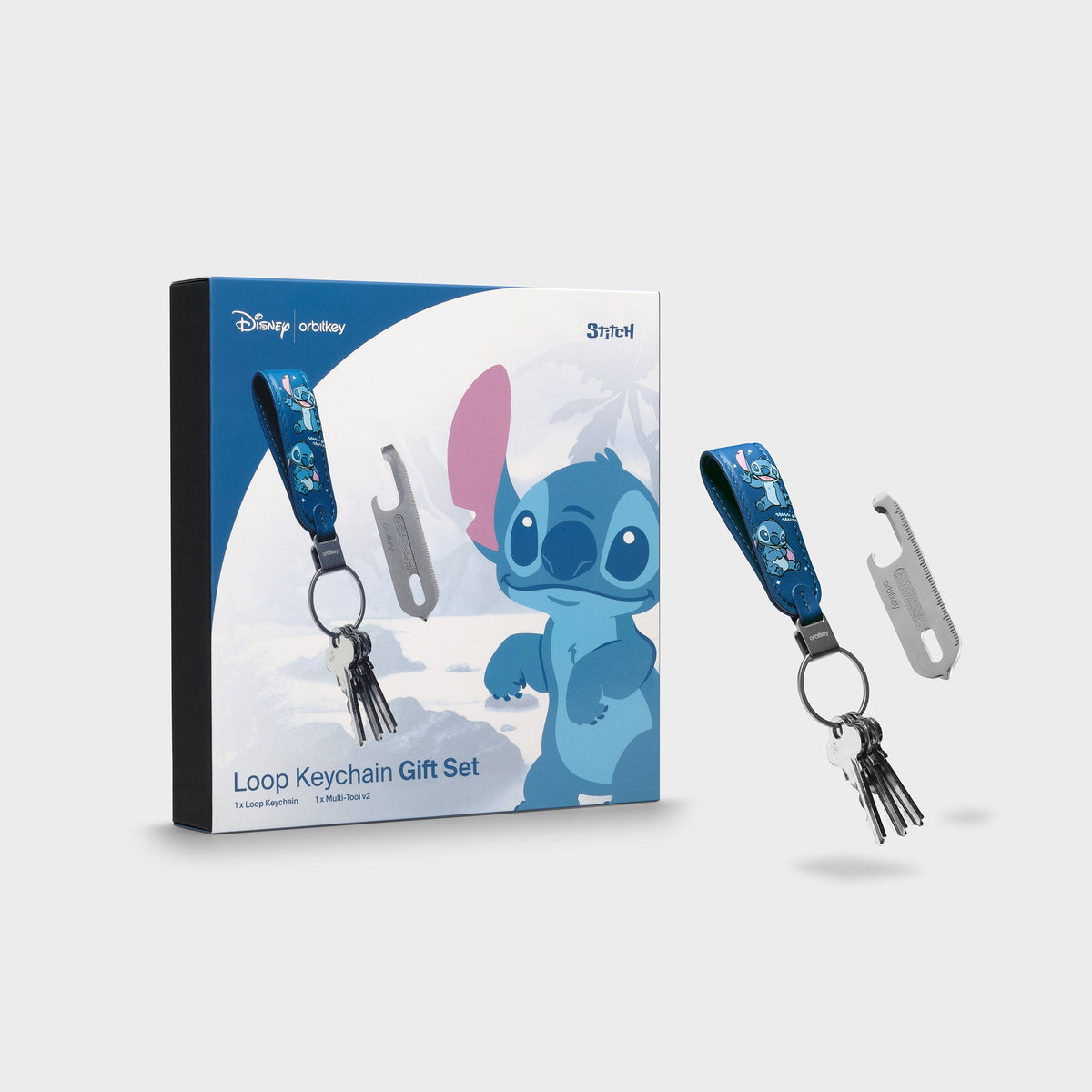 Disney | Orbitkey Stitch Loop Keychain + Multi-tool v2 Kit
