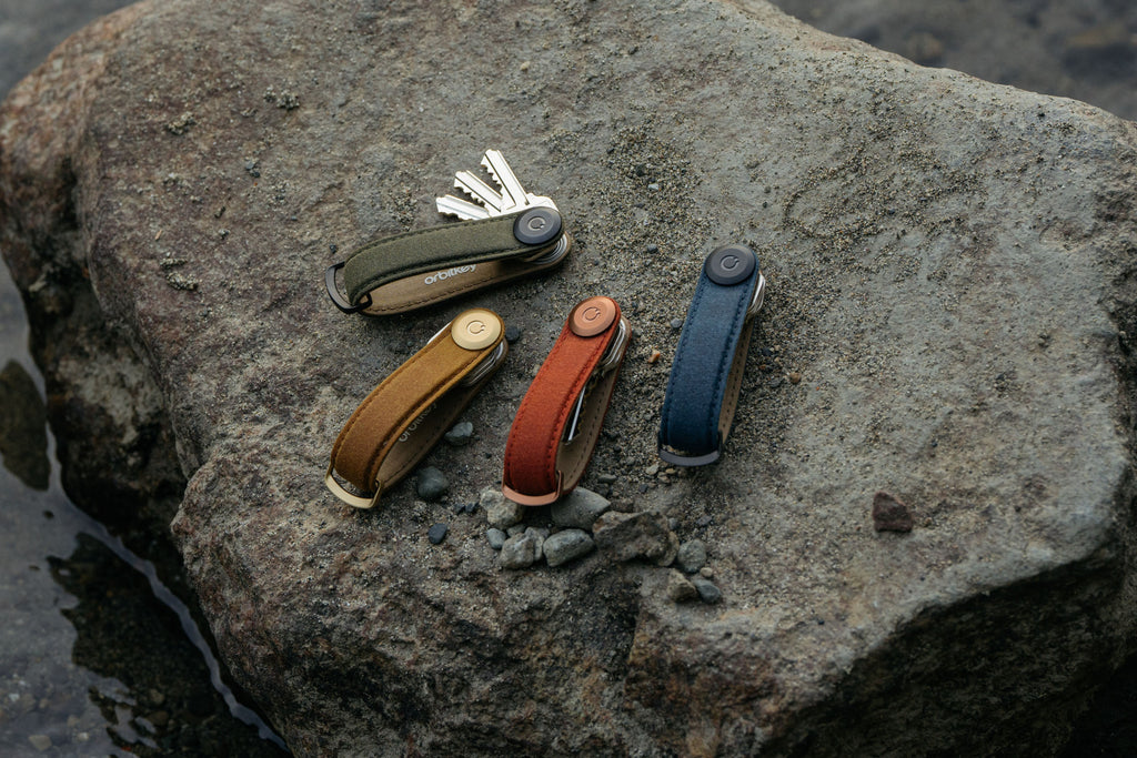 Orbitkey introduces the Waxed Canvas Key Organiser Range